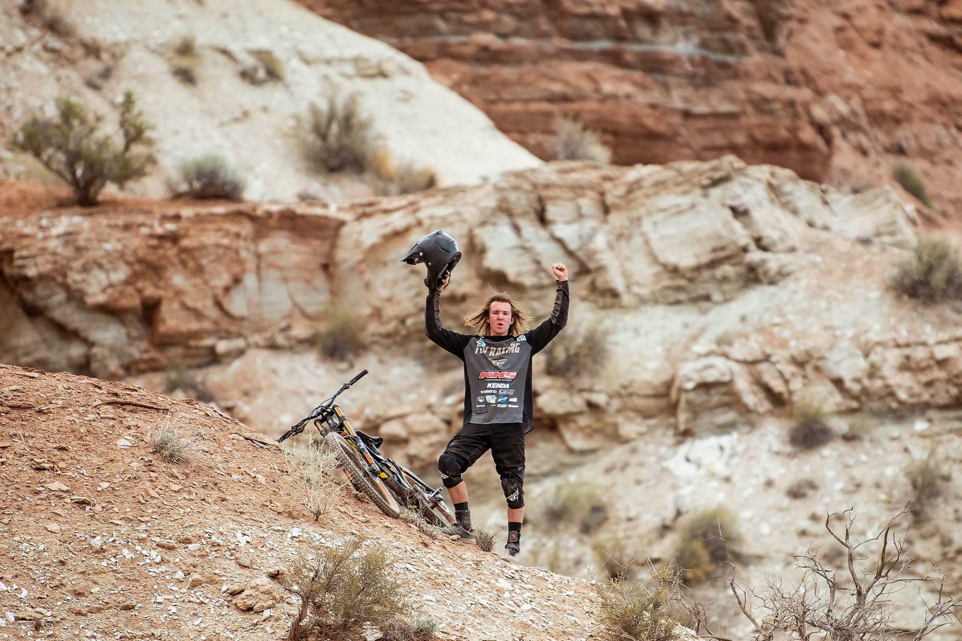 KHS Luke Whitlock freeriding in Utah with Dylan Cobern - KHS Pro MTB